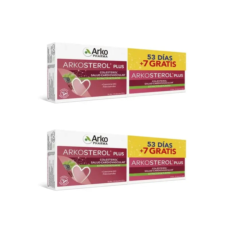 Compra Arkopharma Arkosterol Plus Pack, 2X60 Cápsulas al mejor precio.